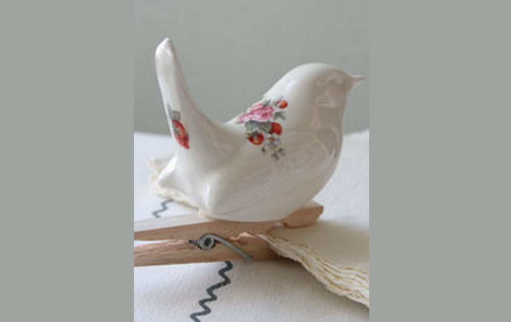 Ceramic Bird Decoration